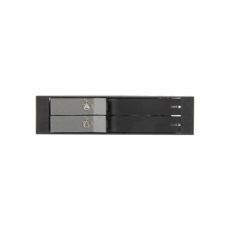 2.5 "Dual bay SATA SSD / HDD removable tray