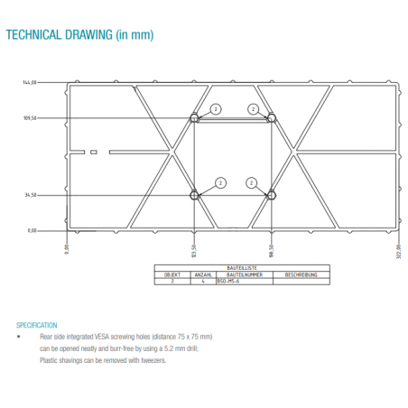 IP68 VESA mount Mini Keyboard, medical, laboatorium use - TrackPoint ...