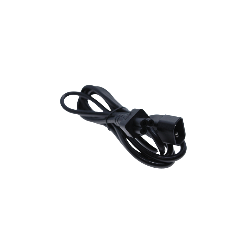 Power cable IEC C14 he appliance plug to Mickey Mouse she (C5)